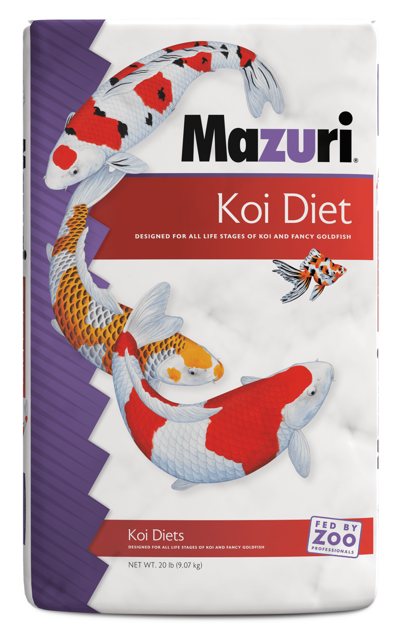 Mazuri Koi Platinum Ogata, Nutritionally Complete Koi Fish Food for ...