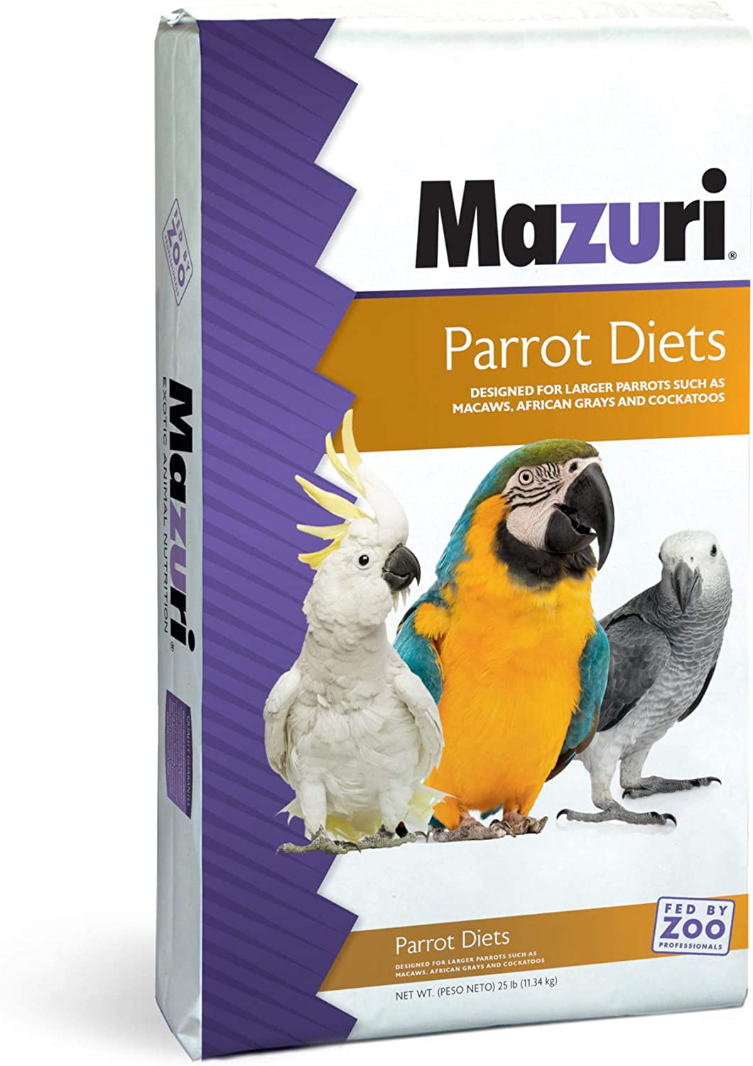 Mazuri | Parrot Breeder Diet | Nutritionally Complete Food for Breeding ...