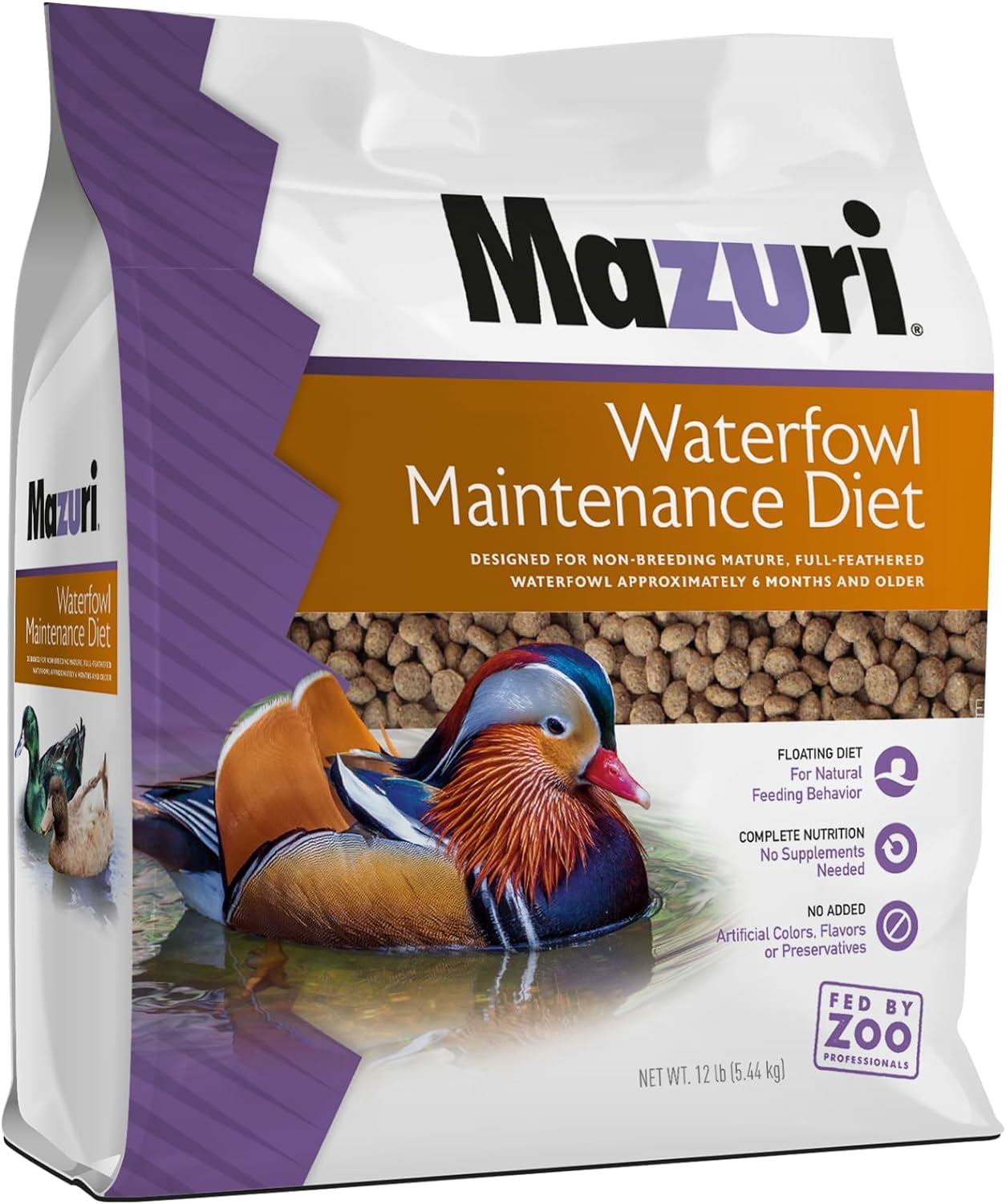 Mazuri | Waterfowl Maintenance Diet | 12 Pound (12 lb) Bag - Walmart.com