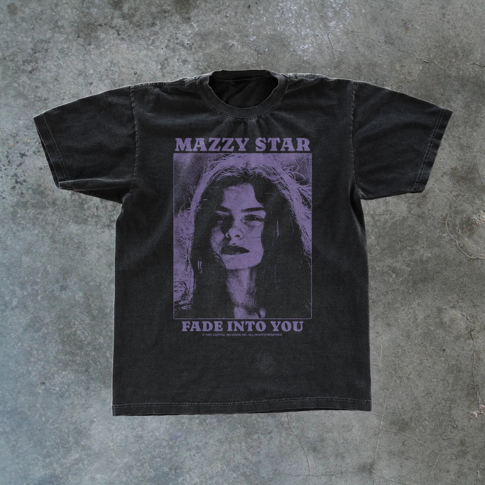 Mazzy Star FADE INTO YOU short sleeve black color shirt men women ...