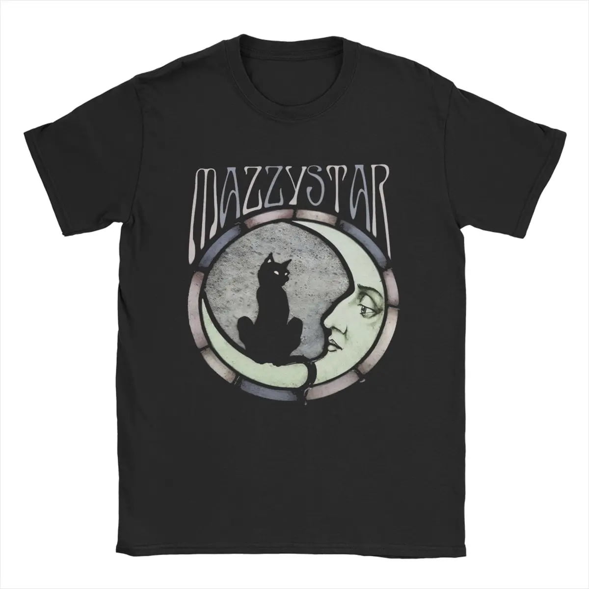 Mazzy Star Moon and Cat Tee, 90s Alt Rock, Hope Sandoval, Unisex Tee, Band Tee - Walmart.com