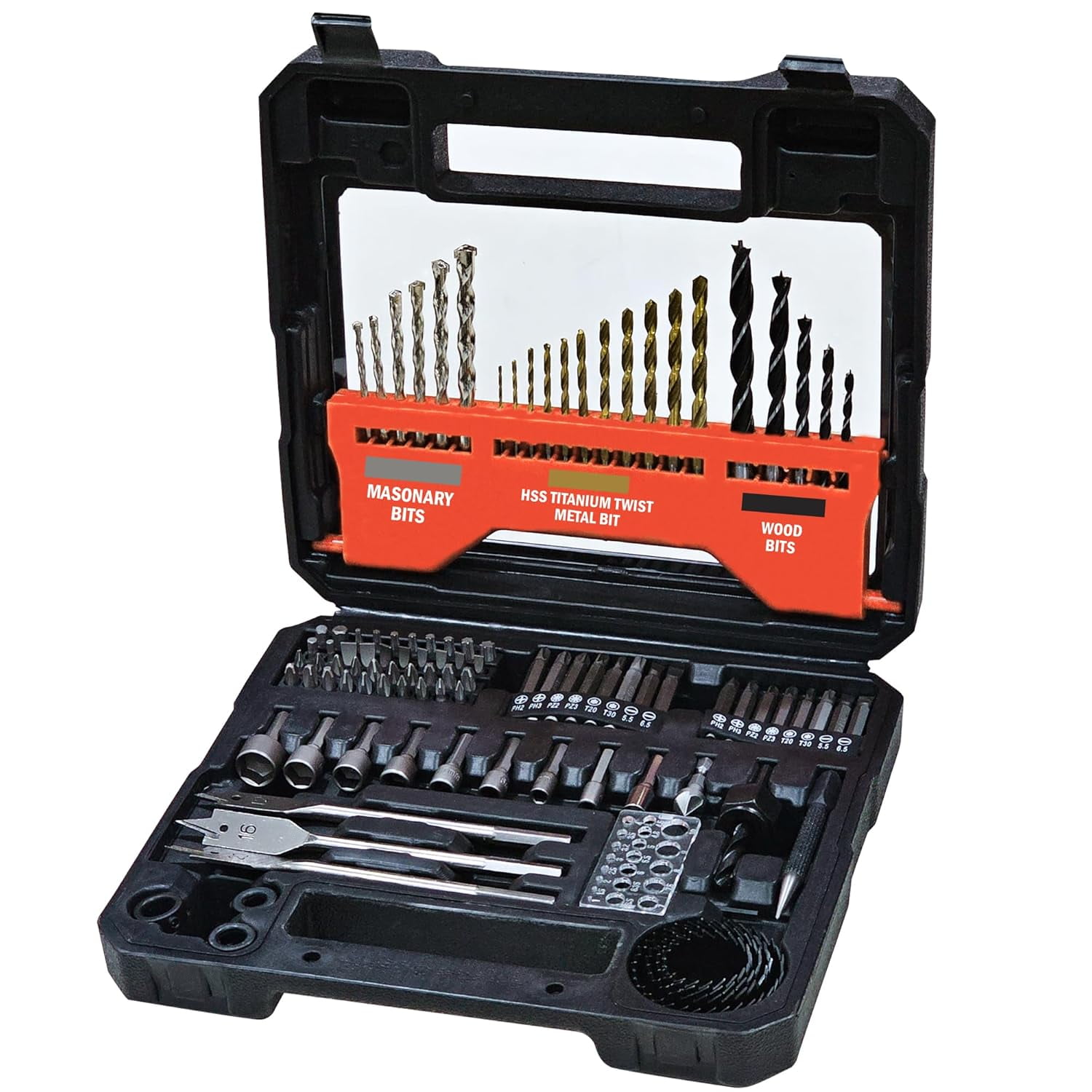 Mb-103, 98-Piece Multi-Bit Drill & Driver Set – Essential Tools For ...