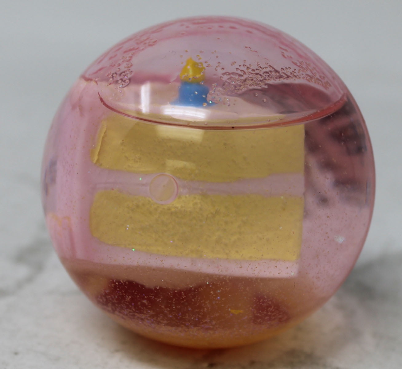 Mb Wolverine Gs 3d Glitter Bounce Ball Aliens - Walmart.com