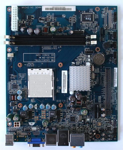 Mb e-machine, 08120-2m, 48.3v801.02m am2, v/4usb/l/a/sata,shield ...