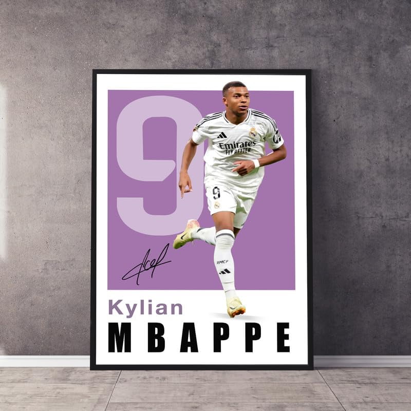 Mbappe Poster, Famous Soccer Player Posters, Kylian Mbappe. Posters For ...