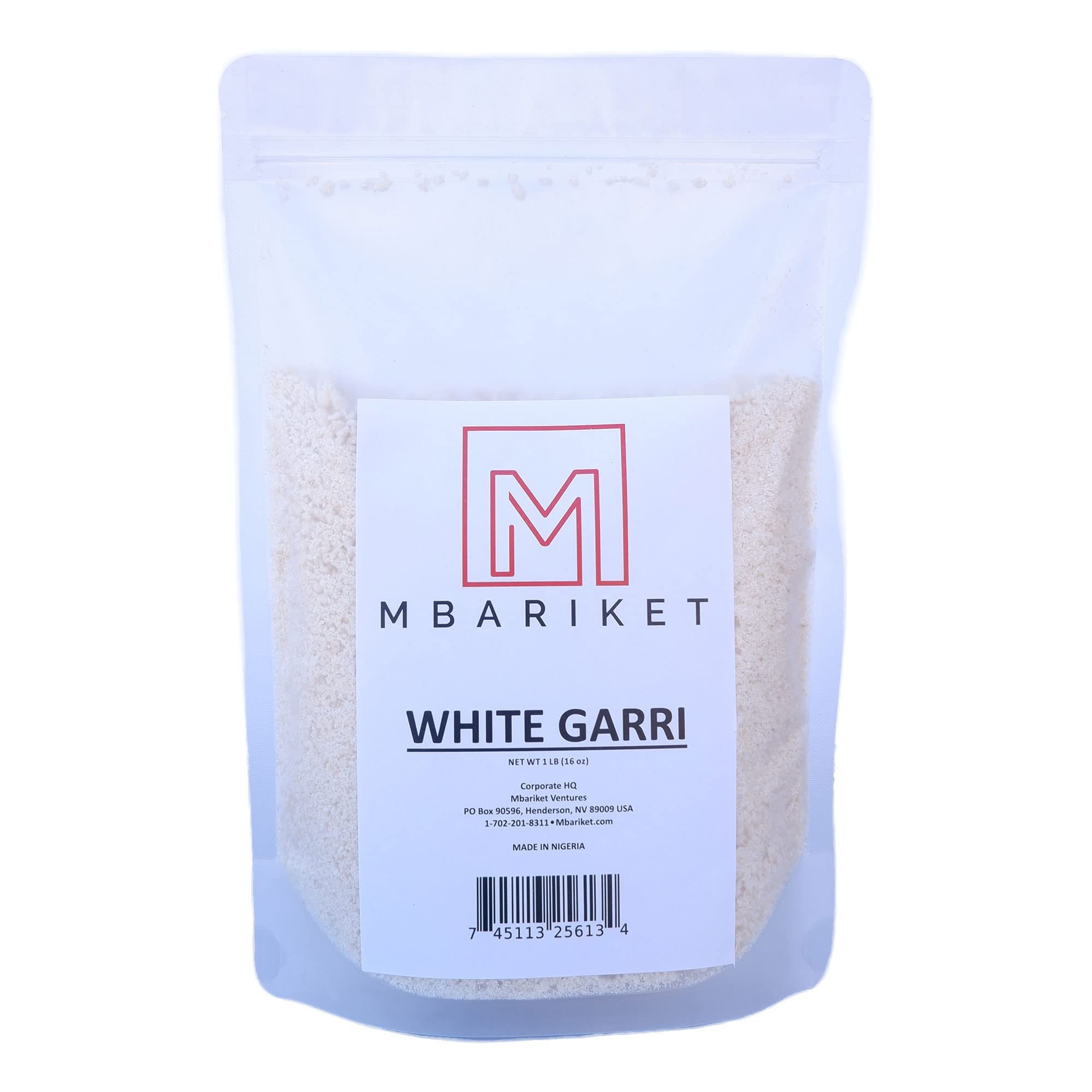 Mbariket Nigerian Garri Cassava Meal – Premium Fire-Fried, Authentic ...