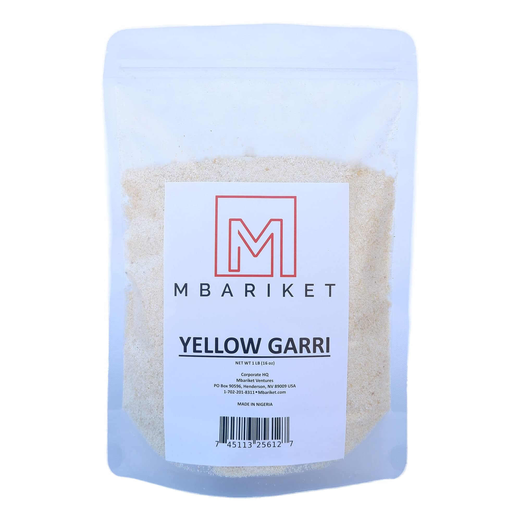 Mbariket Nigerian Garri Cassava Meal – Premium Fire-Fried, Authentic ...