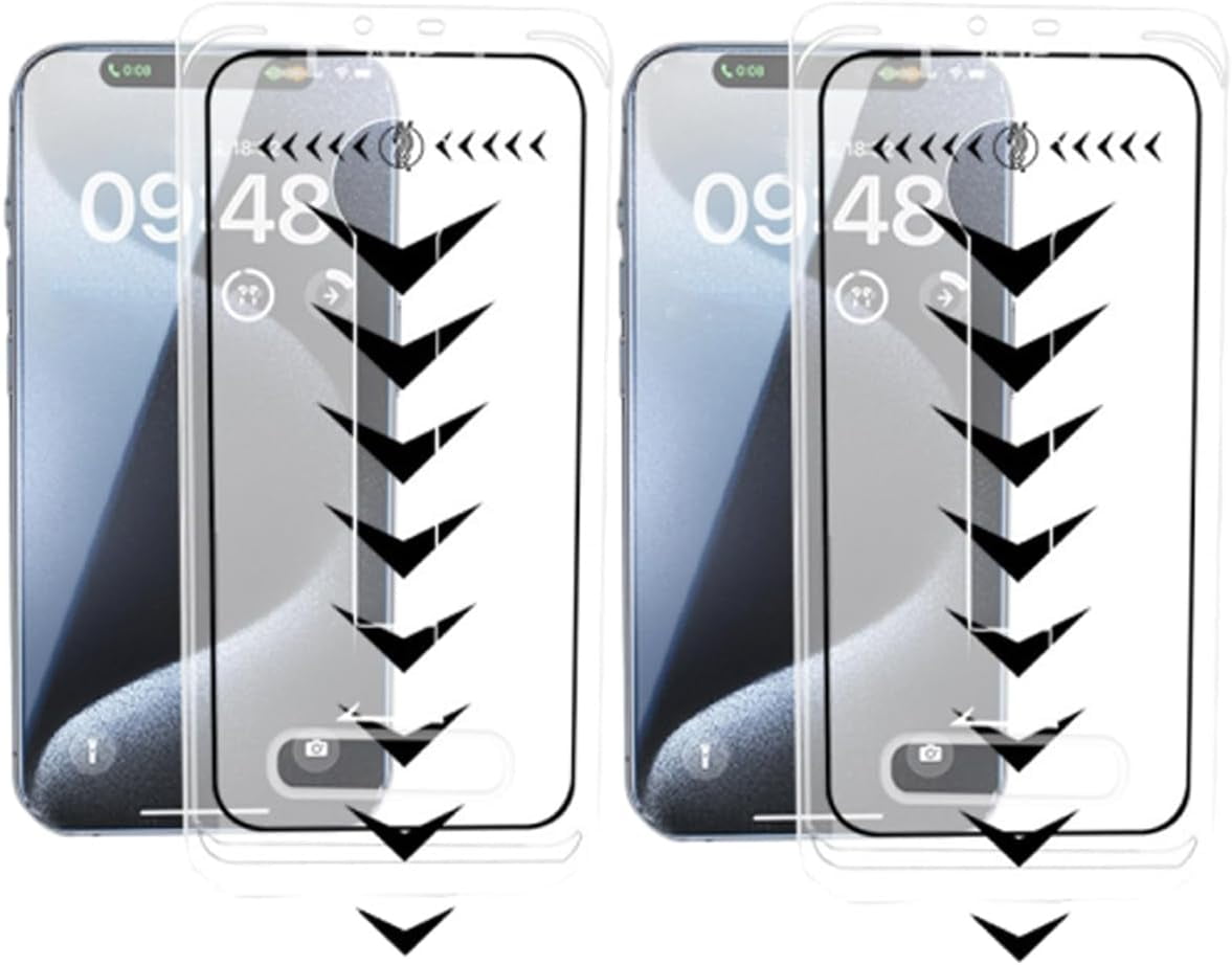 Mbffshop Silk Screen Dust-Free Room Tempered Film, HD Anti-Peep Screen ...