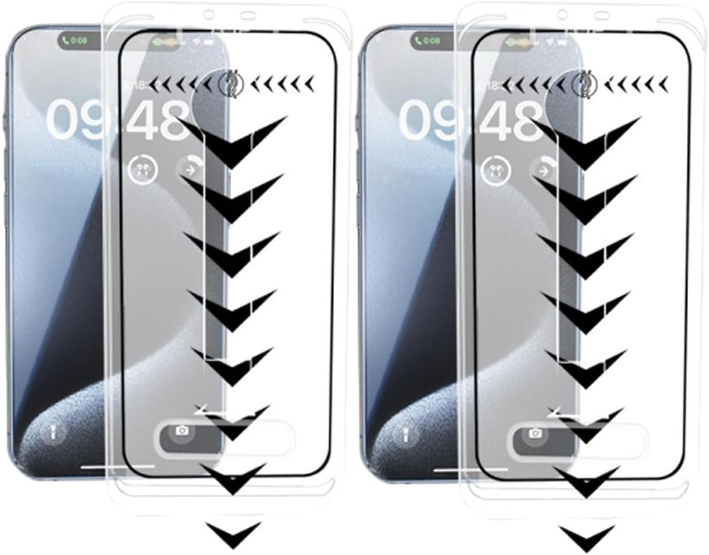 Mbffshop Silk Screen Dust-Free Room Tempered Film, HD Anti-Peep Screen ...