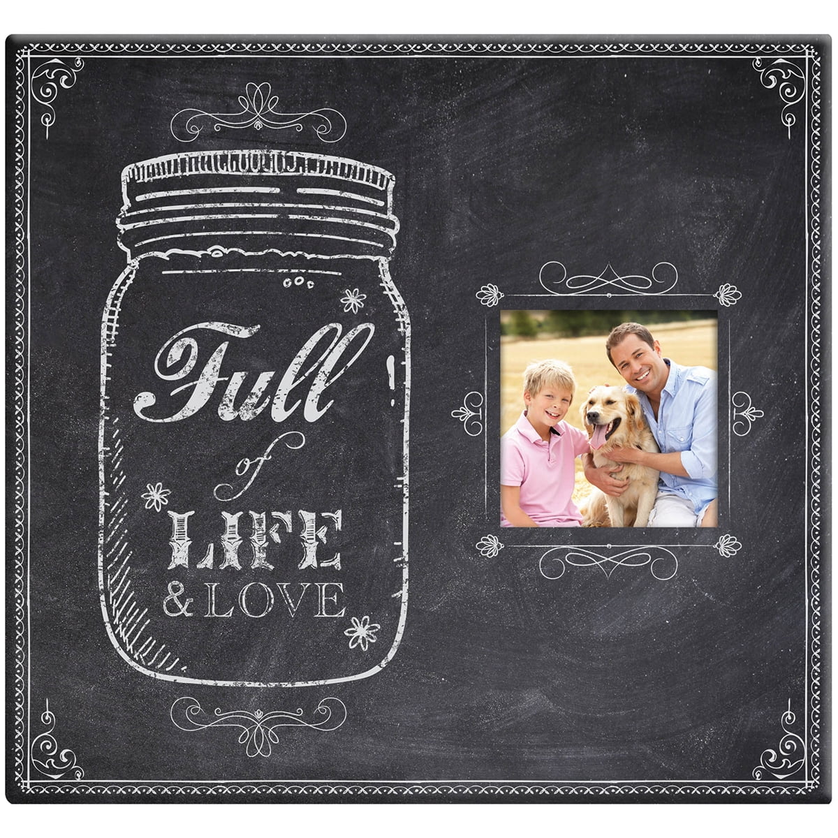 Mbi Full Of Life Mason Jar Post Bound Album W/Window 12"X12" - Walmart.com