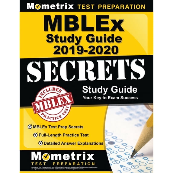 Mblex Study Guide 2019-2020 - Mblex Test Prep Secrets, Full-Length ...