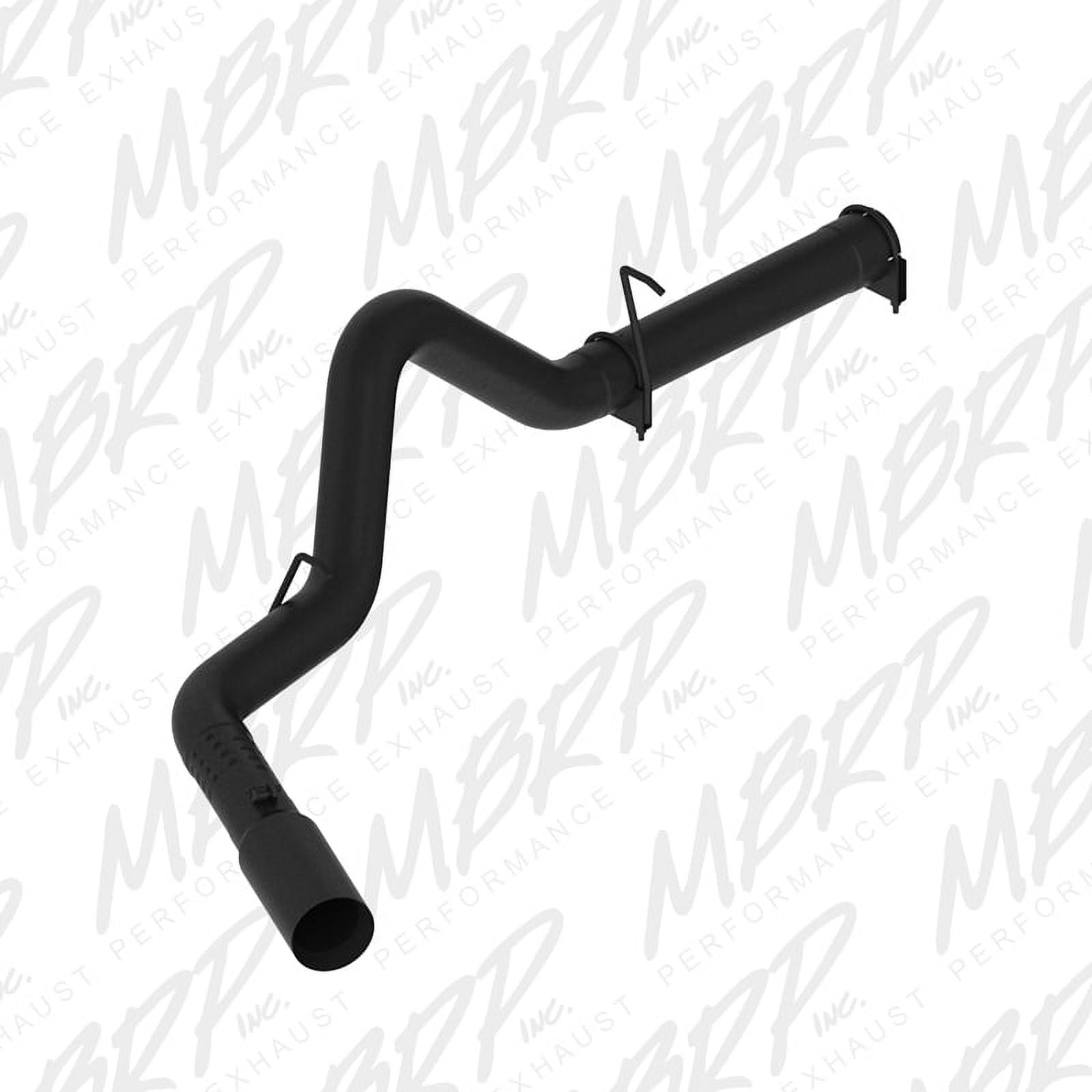 Mbrp Exhaust 4In. Filter Back; Single Side; Black Coated S6032BLK ...