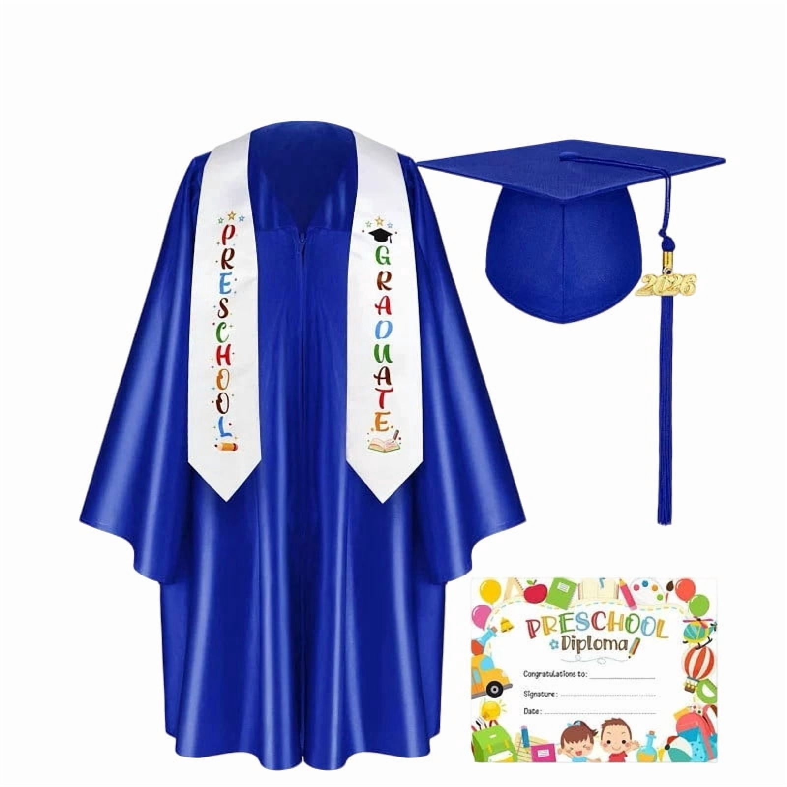Mbvtdt Kindergarten Preschool Graduation Cap and Gown,with 2026 Tassel ...