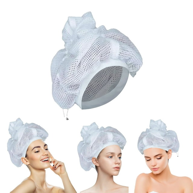 Mbvtdt Net Plopping Cap for Drying Curly with Drawstring - Adjustable ...