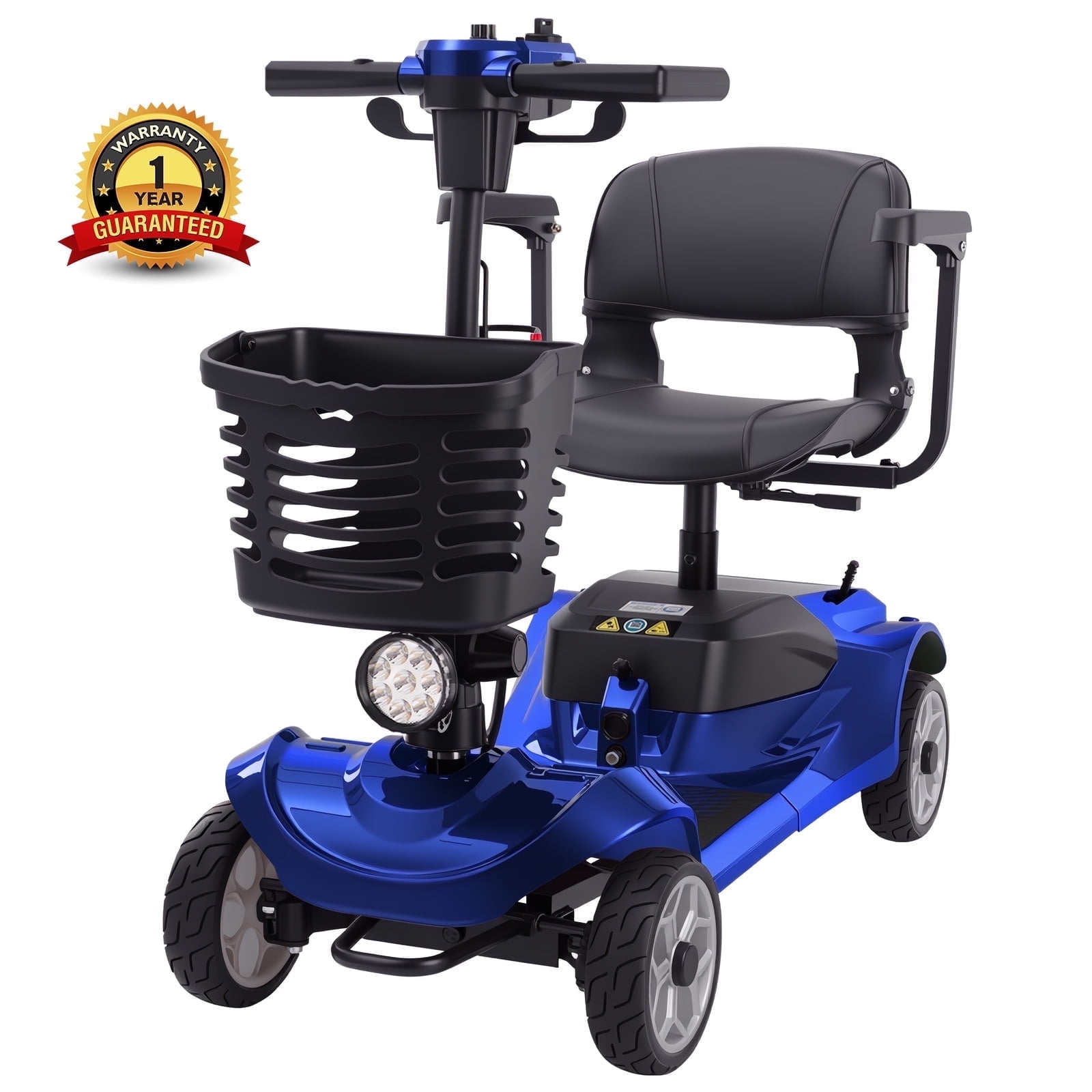 Mbxcooter 15 Miles 4-Wheel Mobility Scooter for Adults/Seniors ...