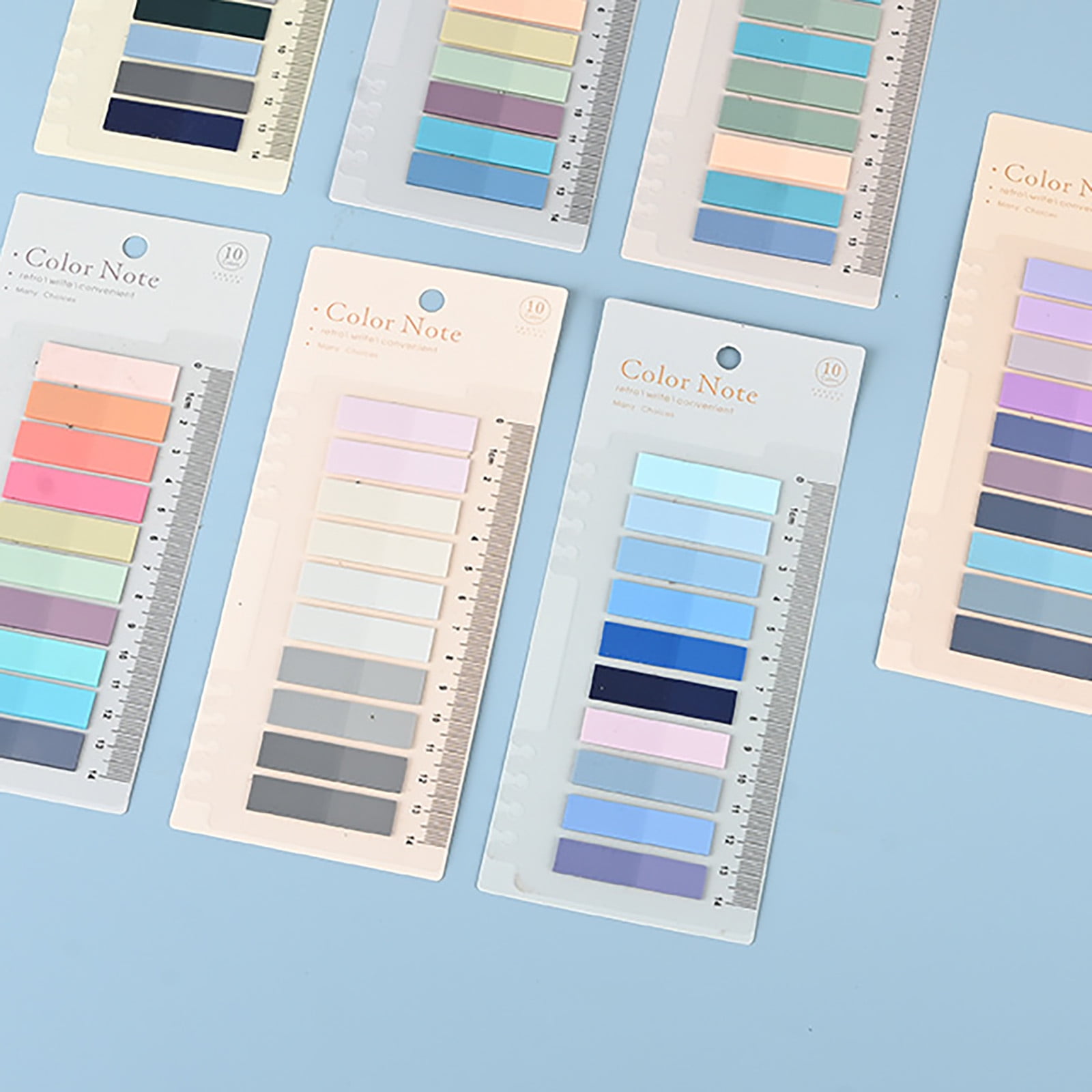 Mbxmh Clearance Index Marking Sticker Morandi Translucent Creative ...