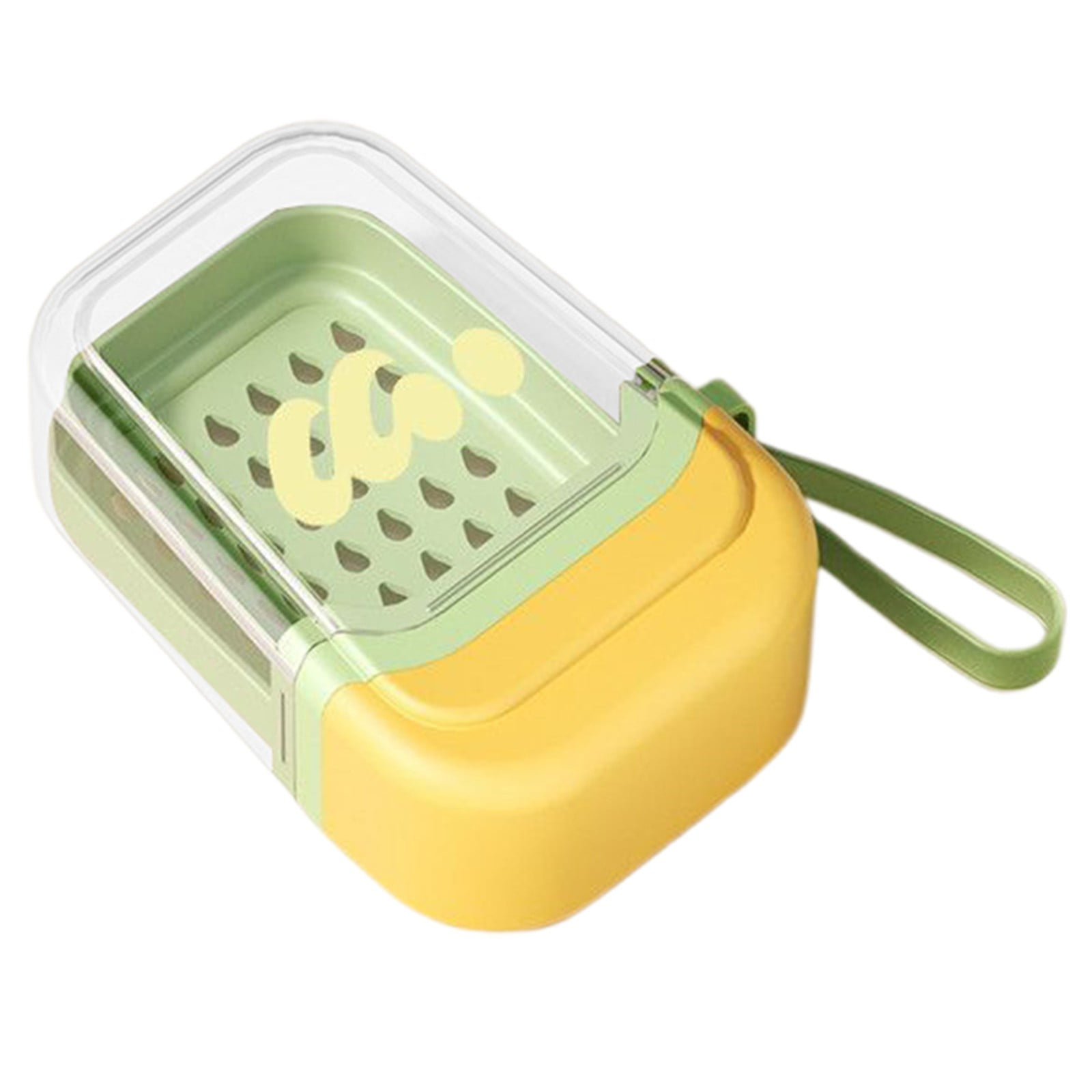 Mbxmh Portable Travel Soap Box Green,Portable Leak Proof Soap Box for ...