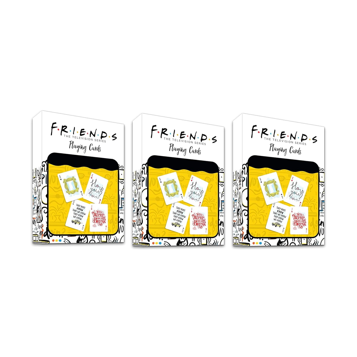 Mc Sid Razz - Friends Tv Series - Premium Paper Playing Cards - 100% ...