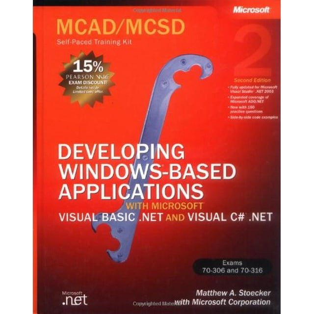 Pre-Owned McAd/MCSD Self-Paced Training Kit: Developing Windowsa-Based Applications with ...