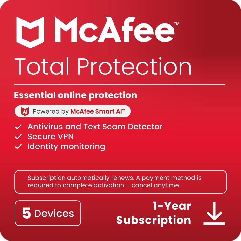 Brandclub - McAfee Total Protection Antivirus & Internet Security ...