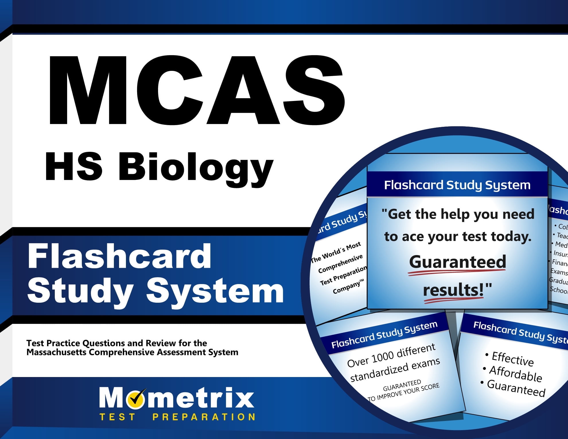 McAs HS Biology Flashcard Study System : McAs Test Practice Questions ...