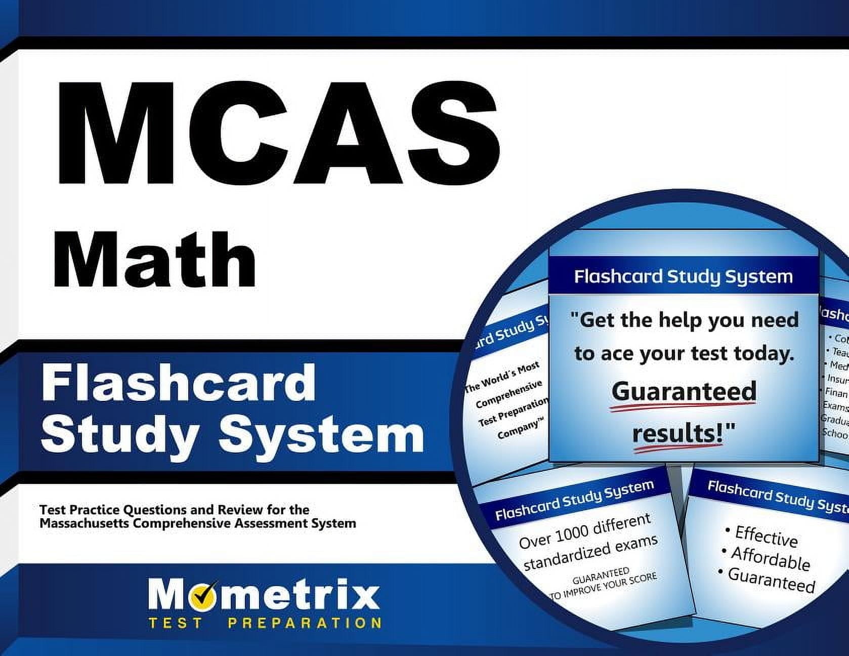 McAs Math Flashcard Study System : McAs Test Practice Questions & Exam ...