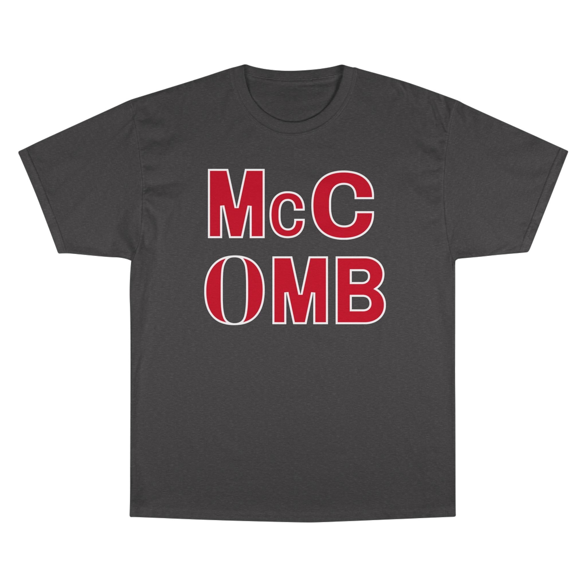 McCOMB 2 rows Champion T-Shirt | Two-Tone Collection - Walmart.com