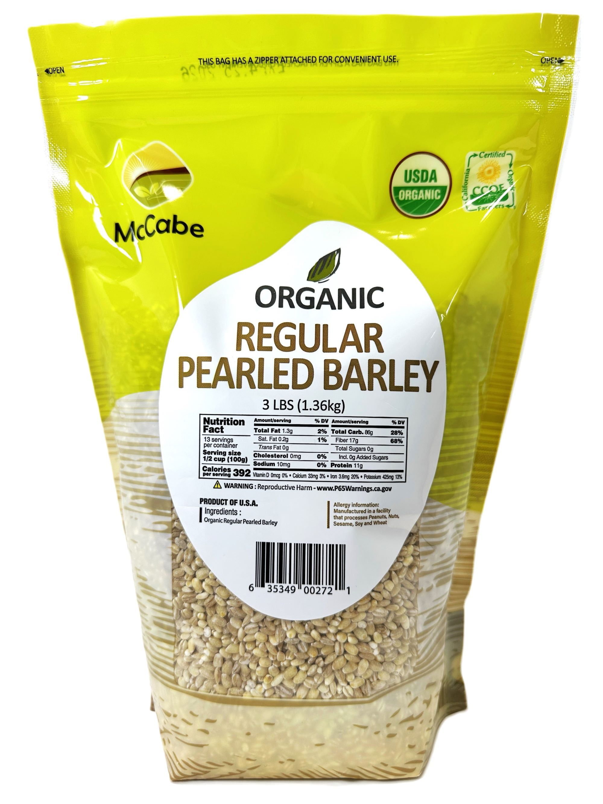 McCabe Organic Regular Pearled Barley - Pearled Barley Organic | Rich ...