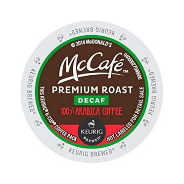 McCafe Premium Roast Decaf Coffee K-Cup Pods, Decaffeinated, 18 ct - 6. ...