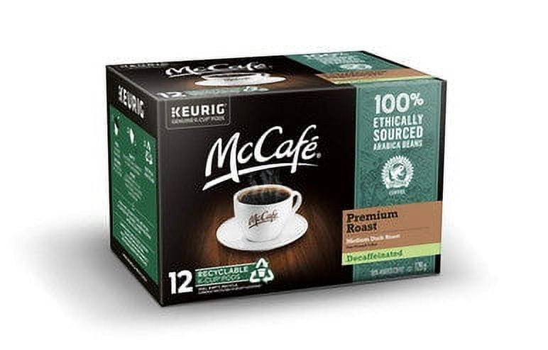 McCafe Decaf Premium Roast Keurig Compatible Coffee 12 Pack {Imported ...