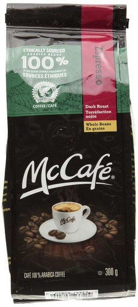 McCafe Espresso Whole Bean Coffee, 300g/10.6 oz - Walmart.com