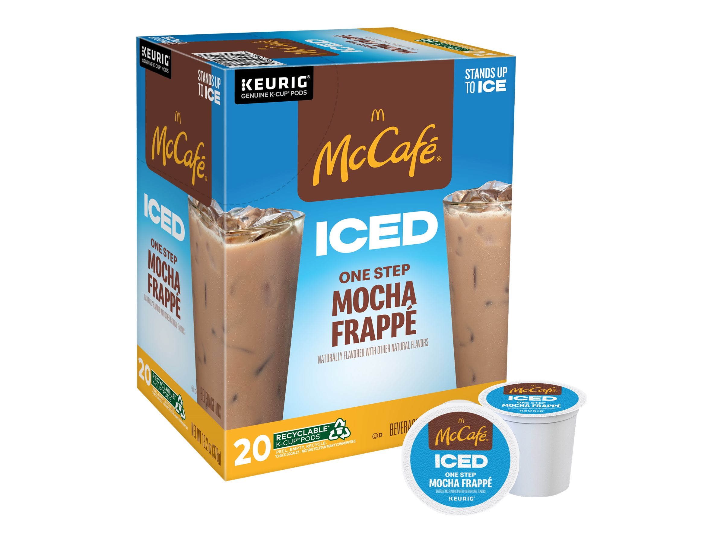 McCafe Iced One Step Mocha Frapp - Coffee pod - 20 pcs. - 13.3 oz ...