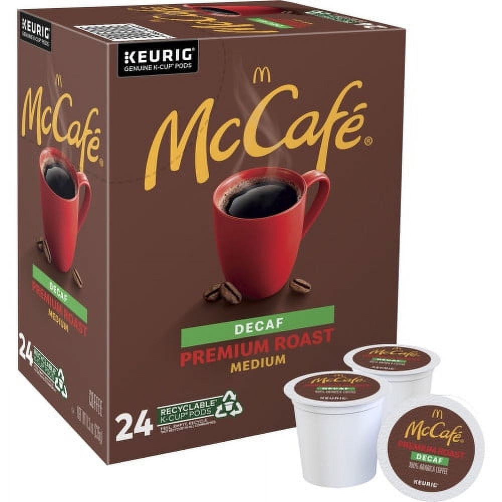 McCafe Medium Roast Decaf Coffee, Single Serve K-Cup Pods - Walmart.com