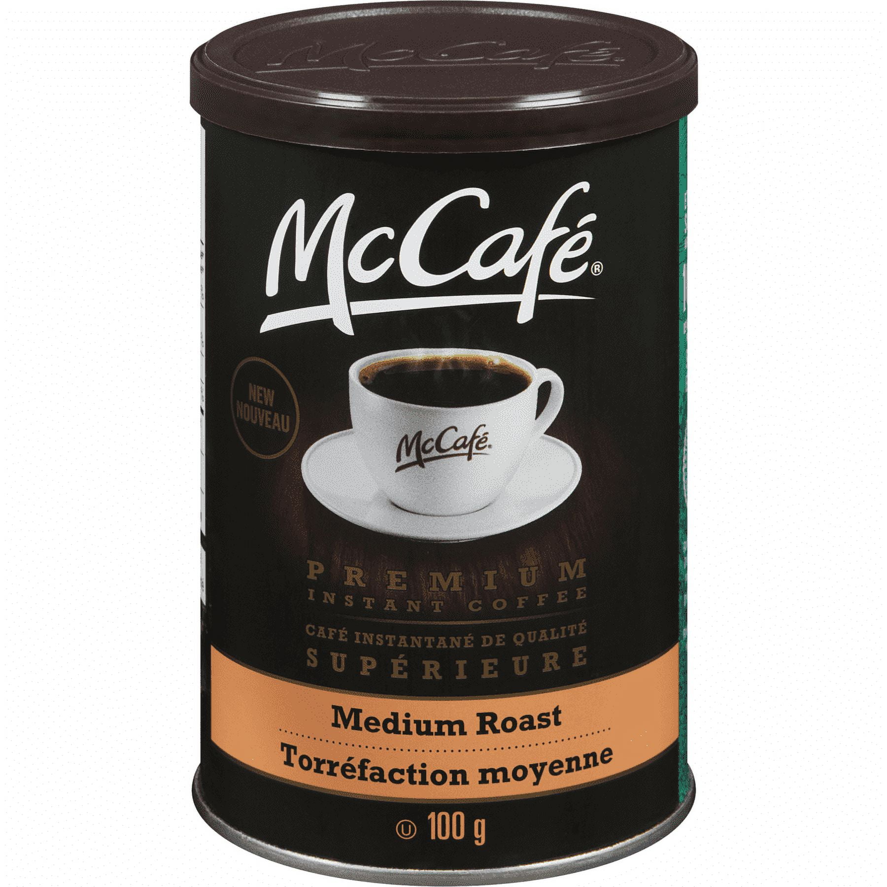 McCafe Premium Instant Coffee, Medium Roast, 100g/3.5 oz. Tin - Walmart.com