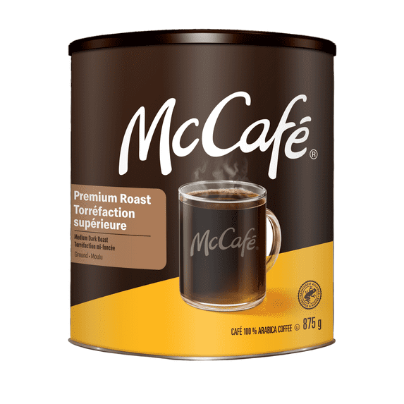 McCafe Premium Medium Dark Roast Ground Coffee - 875g/30.8 oz - Walmart.com