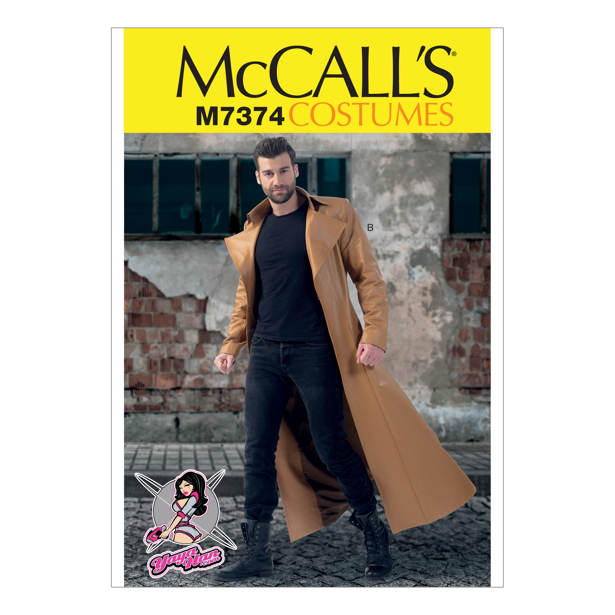 McCall PatternCollared and Seamed Coats-46-48-50-52 - Walmart.com