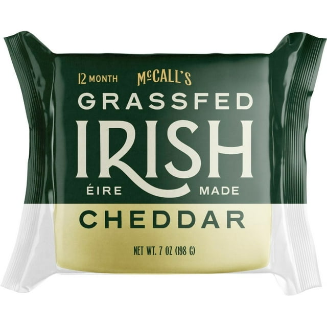 McCall's 12 Month Irish Grassfed Cheddar Cheese, 7OZ, 12 Pack - Walmart.com