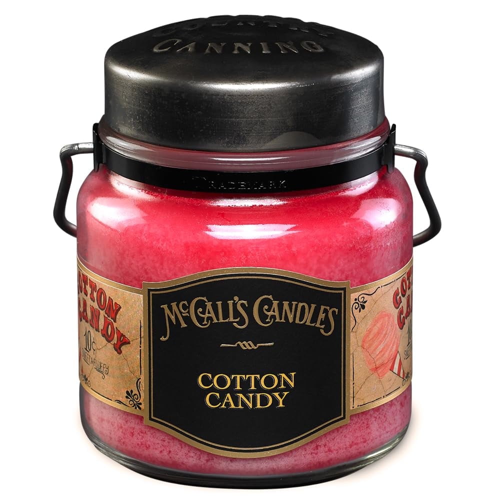 McCall’s Candles | Cotton Candy | 16 oz Two-Wick Scented Candle | USA ...