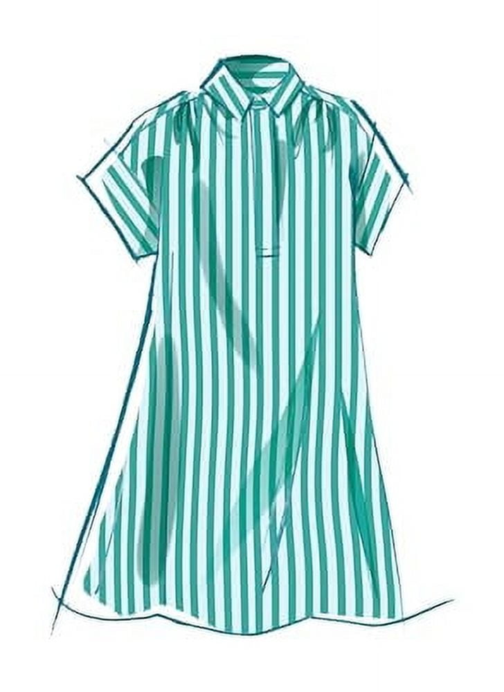 McCall's M8449K5 Misses' Pullover Dresses and Sash Sewing Pattern ...