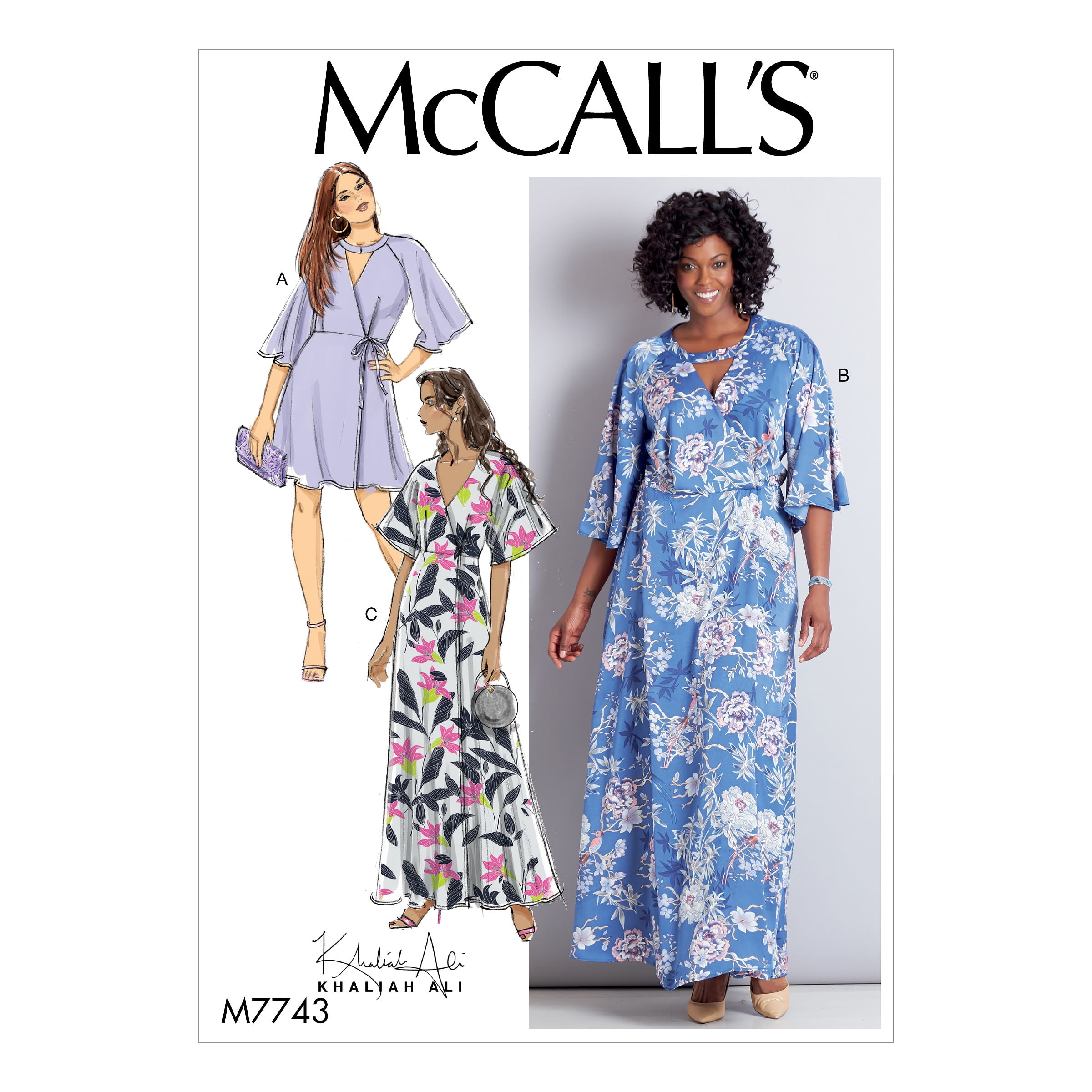 McCall's Sewing Pattern Misses'/Women's Dresses-18W-20W-22W-24W ...