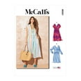 McCalls Sewing Pattern 8281 Dresses A (XS-S-M-L-XL-XXL) - Walmart.com