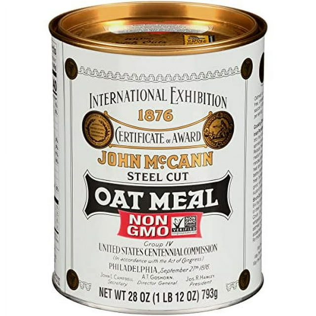 McCann's Irish Oatmeal, Traditional Steel Cut Oats, 28 Ounce - Walmart.com