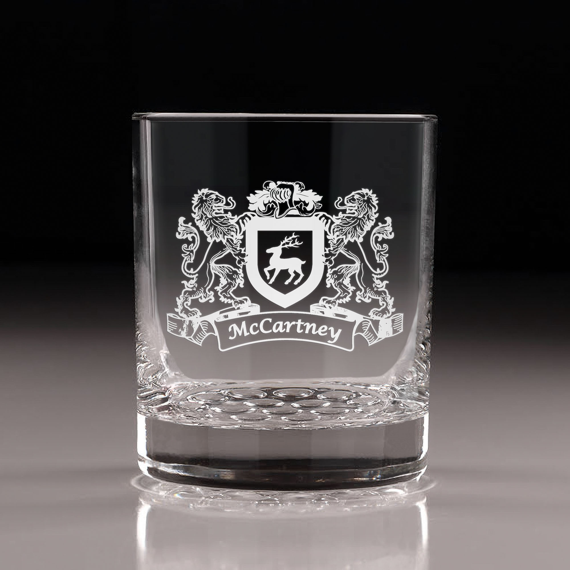 McCartney Irish Coat of Arms Nob Hill Tumblers - Set of 4 - Walmart.com