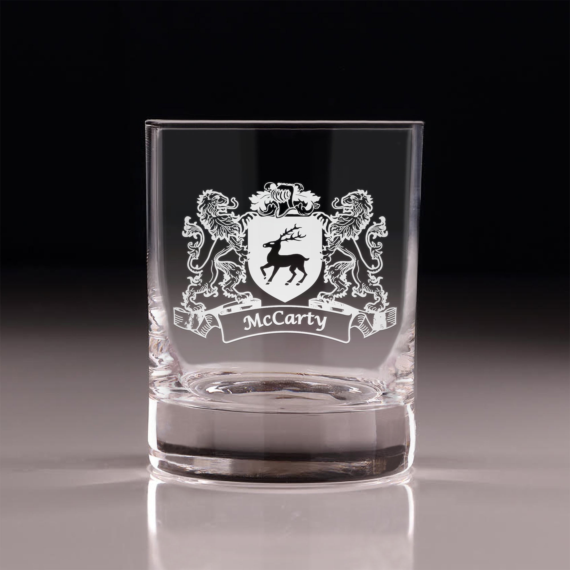 McCarty Irish Coat of Arms Old Fashioned Tumblers - Set of 4 - Walmart.com
