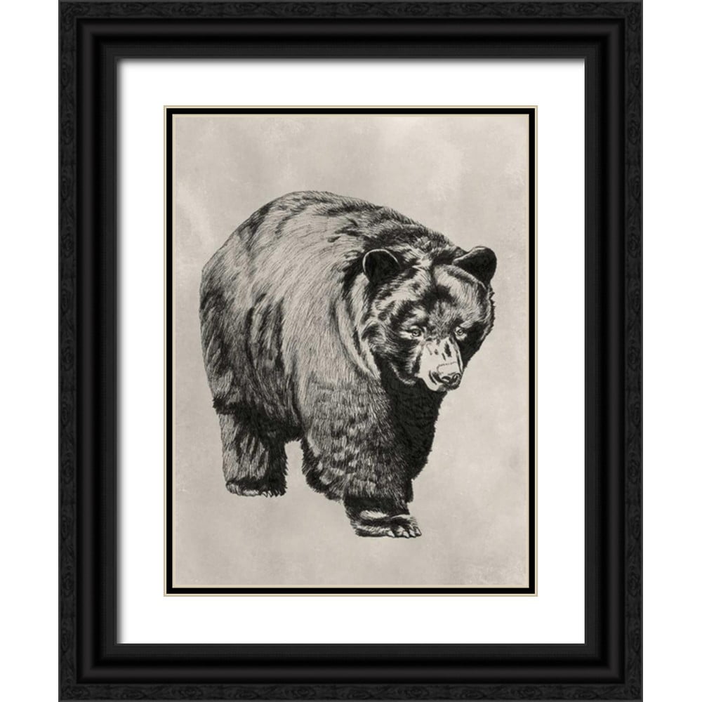 McCavitt, Naomi 12x14 Black Ornate Wood Framed with Double Matting ...