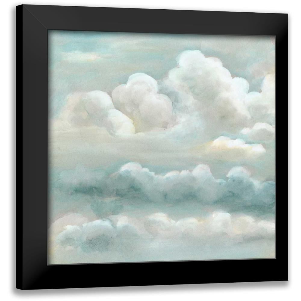 McCavitt, Naomi 15x15 Black Modern Framed Museum Art Print Titled - Cloud Study II - Walmart.com