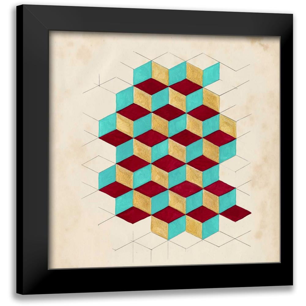 McCavitt, Naomi 15x15 Black Modern Framed Museum Art Print Titled ...
