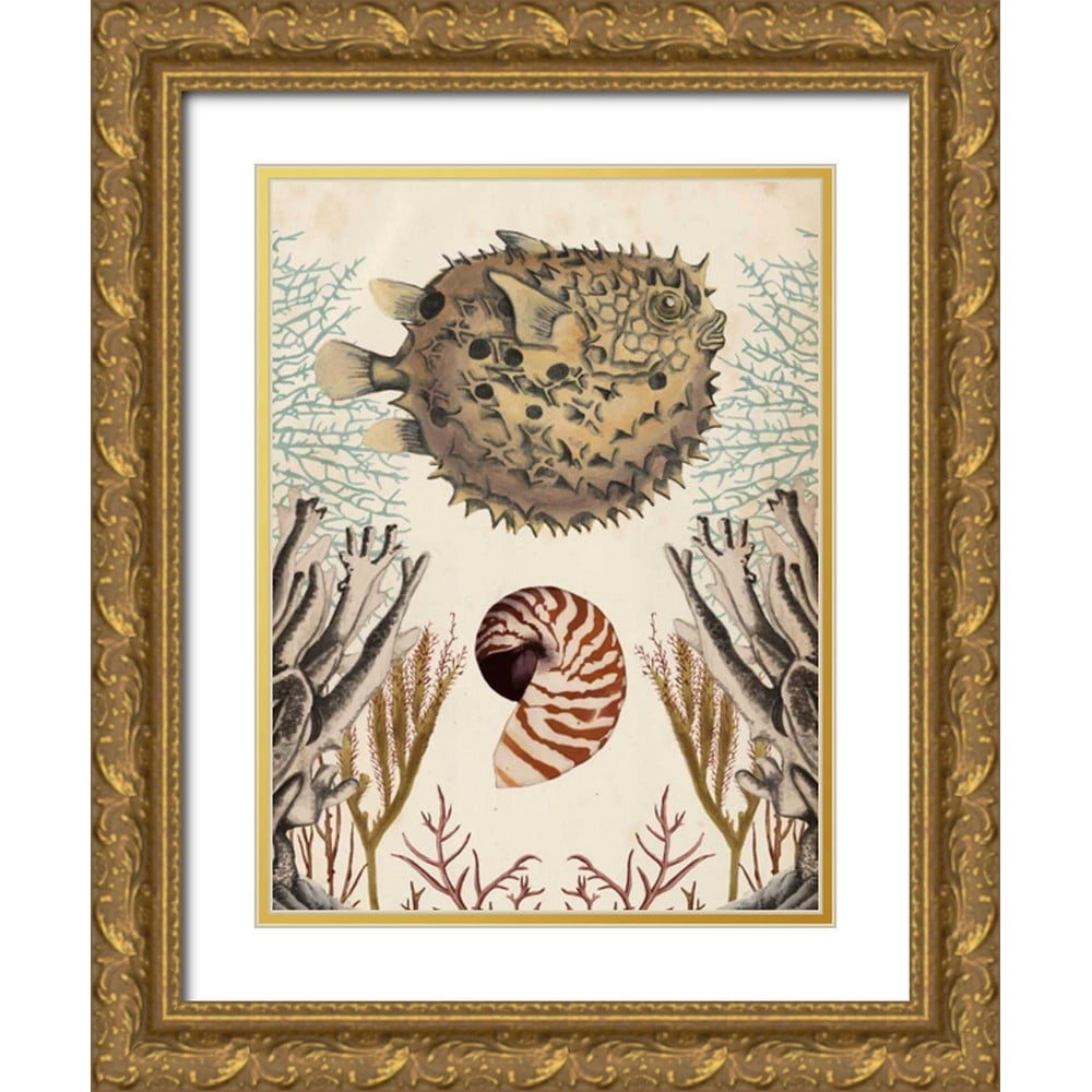 McCavitt, Naomi 19x24 Gold Ornate Wood Framed with Double Matting ...