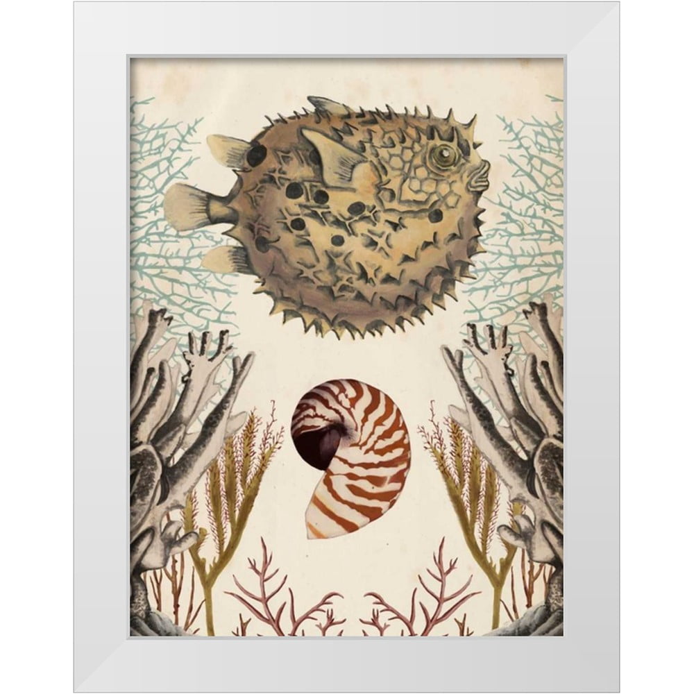 McCavitt, Naomi 19x24 White Modern Wood Framed Museum Art Print Titled ...