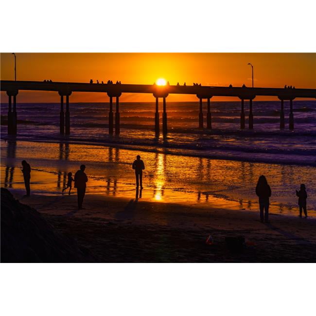McClean 3089376 36 x 24 in. Family Values in Ocean Beach, San Diego ...